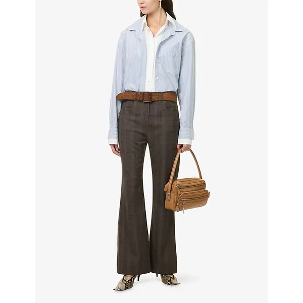 Acne Studios Soubla Striped Cotton Shirt