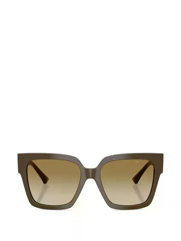 JIMMY CHOO Square Frame Sunglasses - Brown