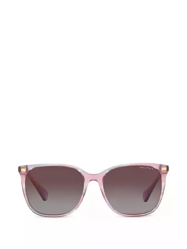 POLO RALPH LAUREN EYEWEAR Striped Square-frame Sunglasses