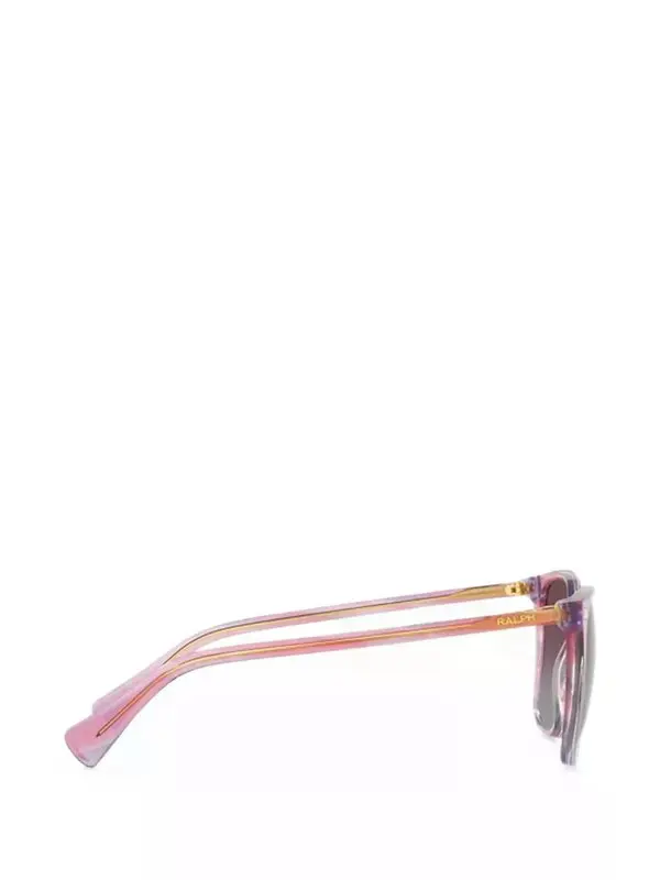 POLO RALPH LAUREN EYEWEAR Striped Square-frame Sunglasses