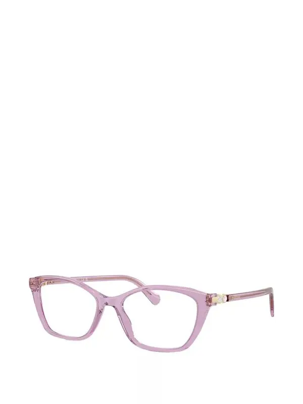 SWAROVSKI Transparent Geometic Glasses
