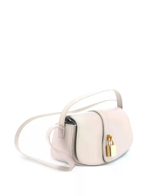 Celine Tabou Clutch With Strap Smooth Calfskin Shoulder Bag - Neutrals