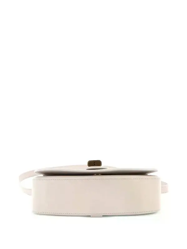 Celine Tabou Clutch With Strap Smooth Calfskin Shoulder Bag - Neutrals