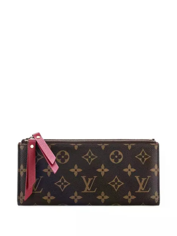 LOUIS VUITTON Adele Wallet Monogram Canvas Small Wallets