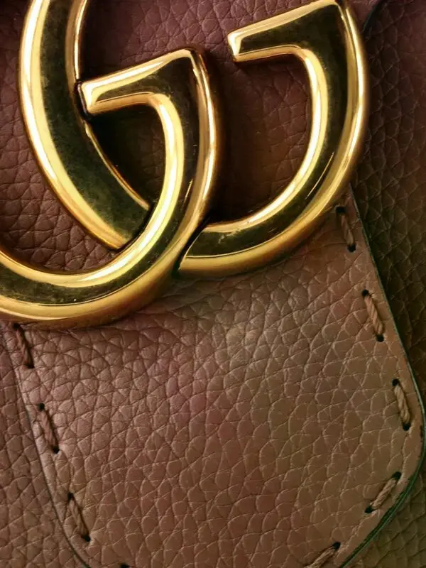 Gucci Gg Marmont Leather Small Satchel