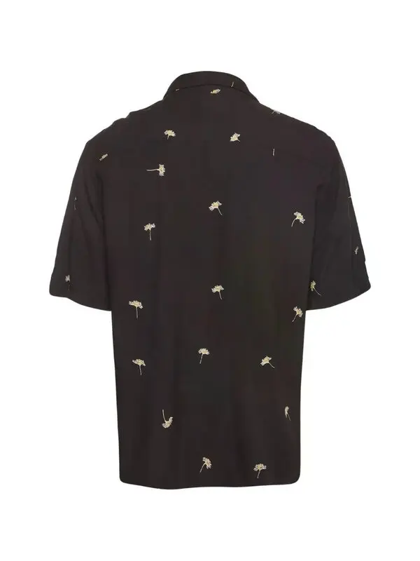 ALLSAINTS Daisy-print Poplin Shirt