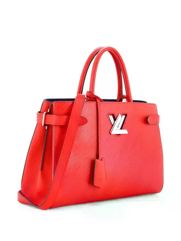 LOUIS VUITTON Twist Epi Leather Tote Bag - Red