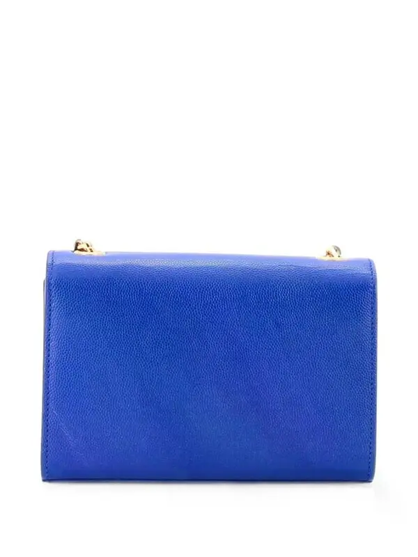 Saint Laurent Monogram Grainy Leather Small Crossbody Bag