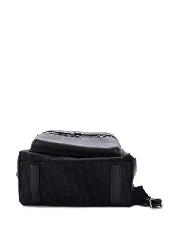 Dior Rider Oblique Nylon With Leather Backpack