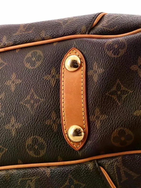LOUIS VUITTON Galliera Hobo Bag Monogram Canvas Pm - Brown