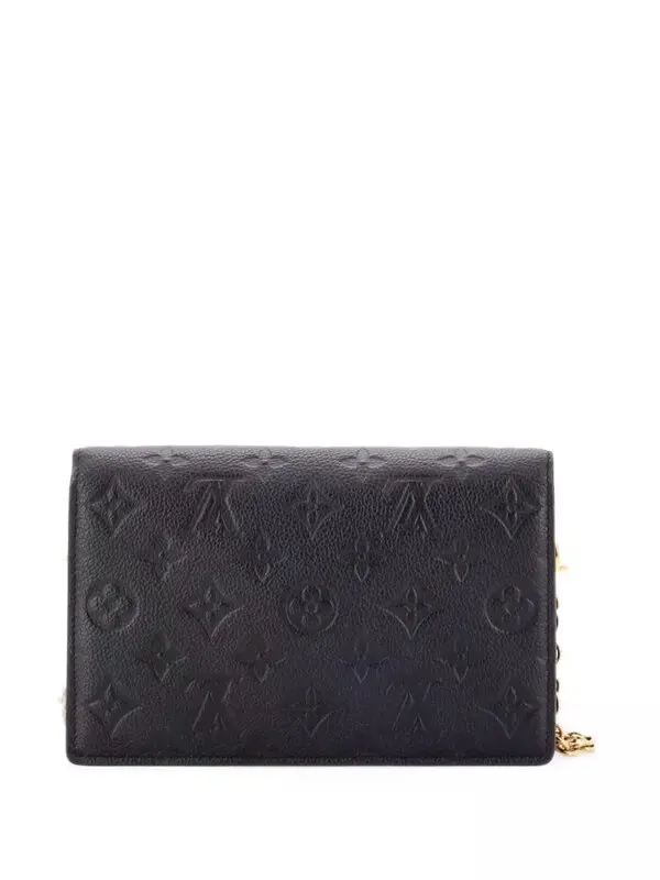 LOUIS VUITTON Vavin Chain Wallet Monogram Empreinte Leather
