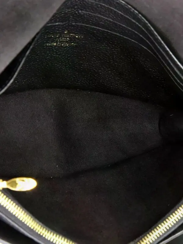 LOUIS VUITTON Vavin Chain Wallet Monogram Empreinte Leather