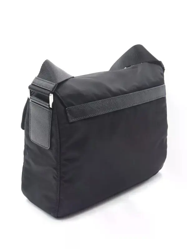 Prada 2013-2026 Tessuto Zip Buckle Messenger Bag Crossbody Bag
