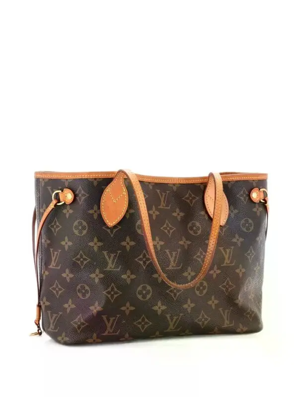 LOUIS VUITTON Neverfull Nm Monogram Canvas Pm Tote Bag