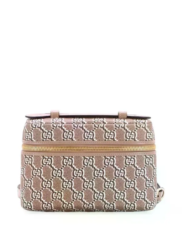 Gucci Gg Shadow Coated Canvas Small Shoulder Bag