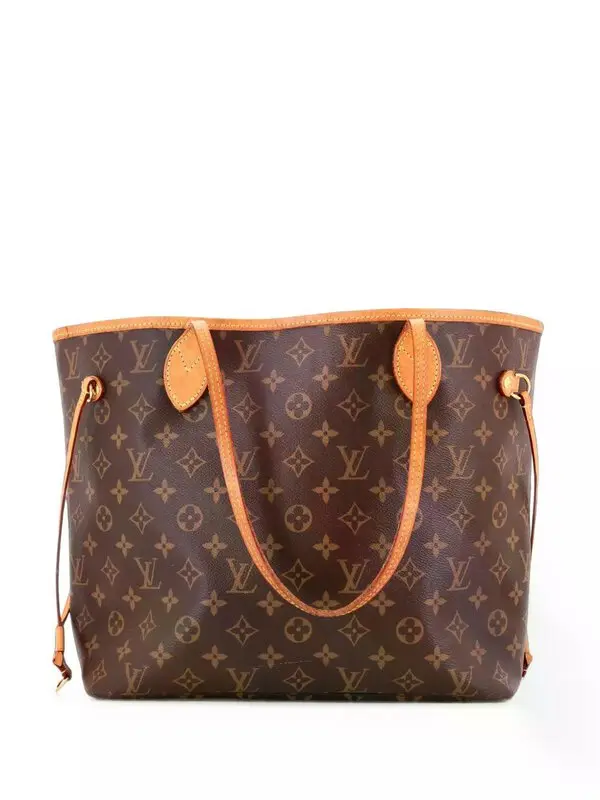 LOUIS VUITTON Neverfull Mm Monogram Canvas Tote Bag