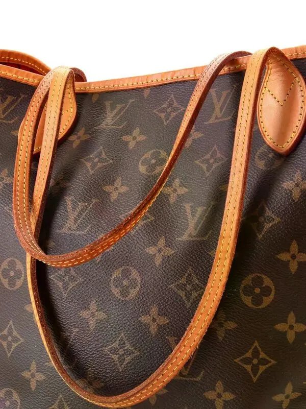 LOUIS VUITTON Neverfull Mm Monogram Canvas Tote Bag