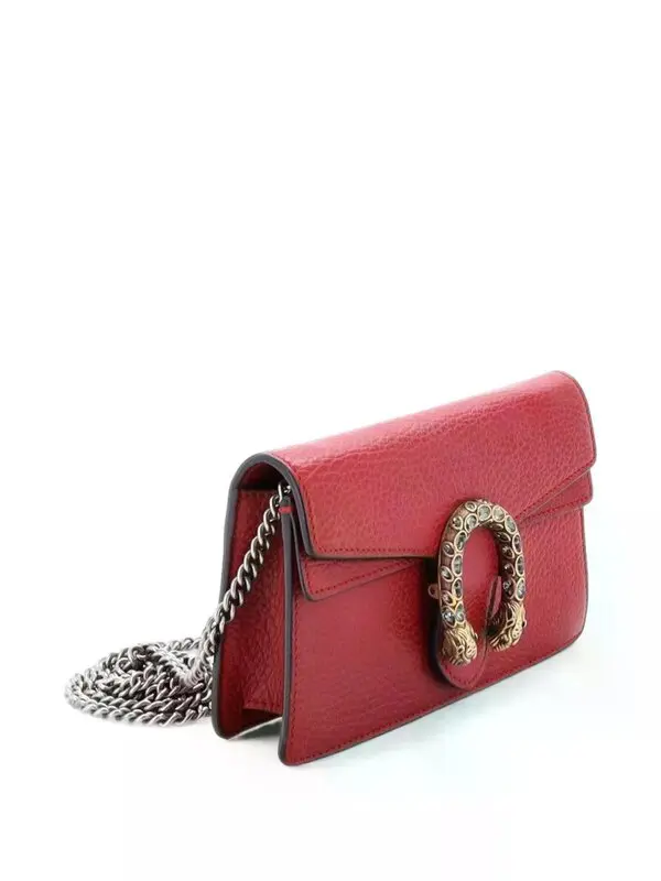 Gucci Dionysus Bag Leather Super Mini Clutch Bag