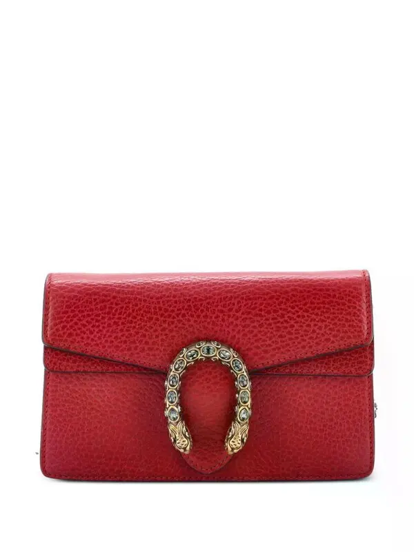 Gucci Dionysus Super Mini Clutch Bag - Red