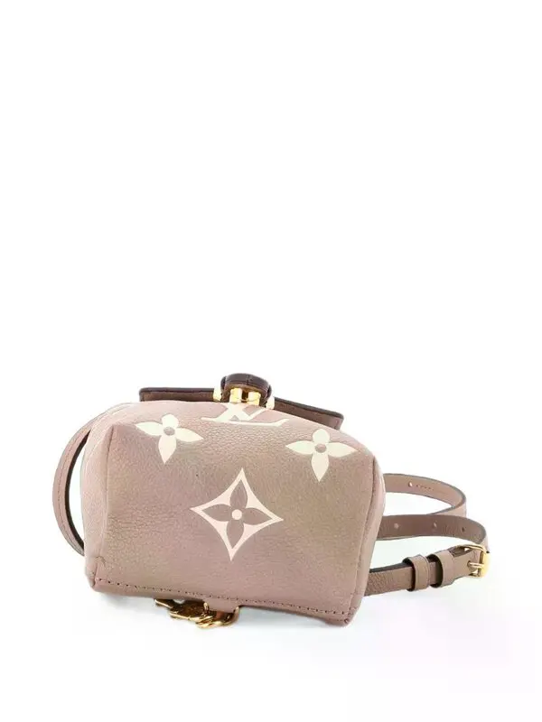 LOUIS VUITTON Tiny Bicolor Monogram Empreinte Giant Backpack