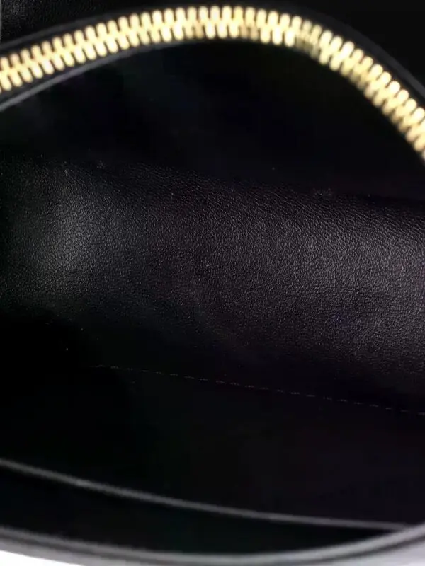 Celine Nino Top Handle Bag Leather Teen Satchel - Black