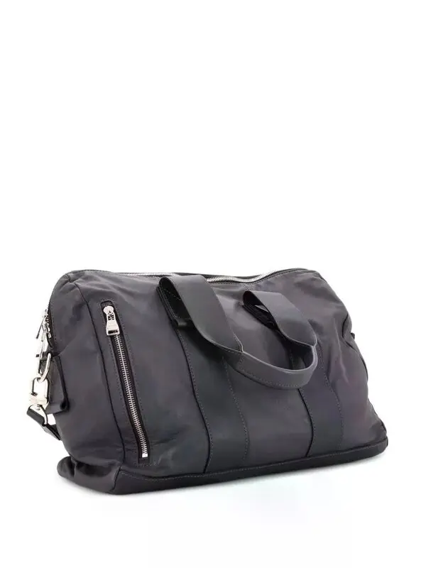 LOUIS VUITTON V Line Start Travel Bag Leather Pm Satchel