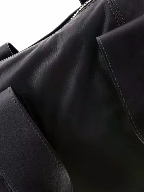 LOUIS VUITTON V Line Start Travel Bag Leather Pm Satchel