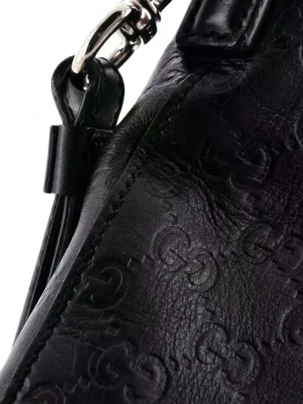 Gucci Signature Soft Wristlet Clutch Bag