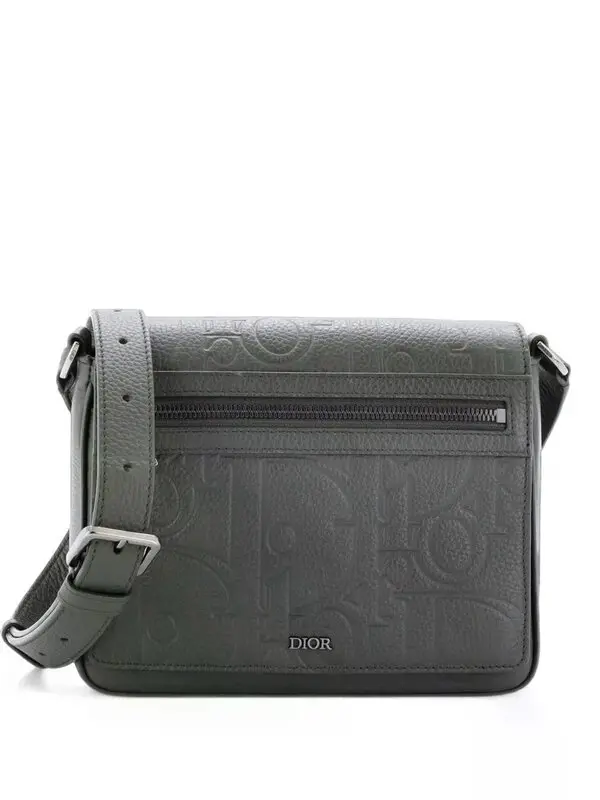 Dior Flap Messenger Bag - Green
