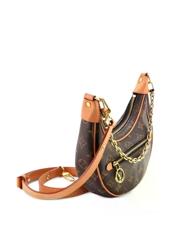 LOUIS VUITTON Monogram Canvas Loop Hobo Bag