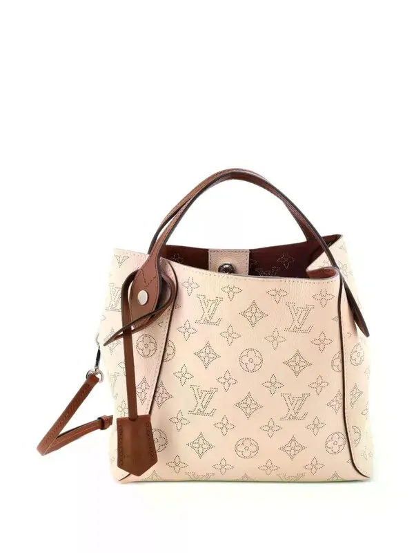 LOUIS VUITTON Mahina Leather Pm Shoulder Bag - Neutrals