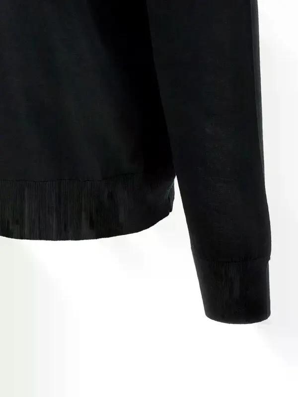 Kiton Half-zip Wool Sweater