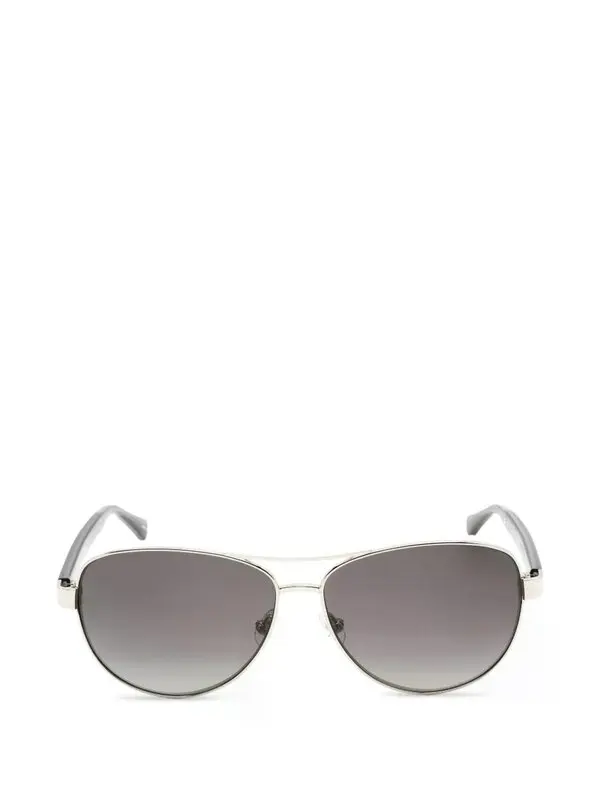 Kate Spade New York Fara Aviator Sunglasses - Silver