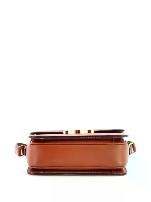 Celine Triomphe Coated Canvas Shoulder Bag