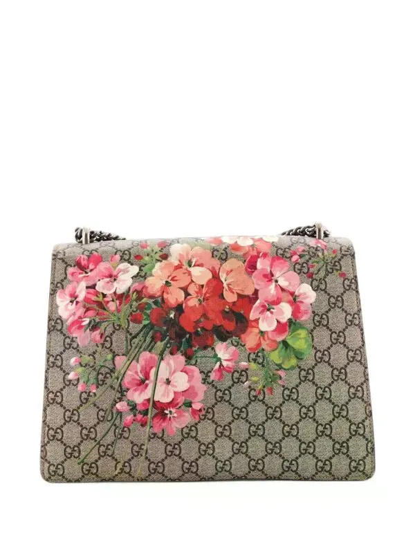 Gucci Dionysus Blooms Print Gg Coated Canvas Medium Shoulder Bag