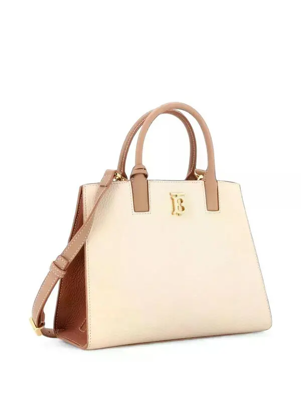 Burberry Frances Tote Leather Mini Satchel