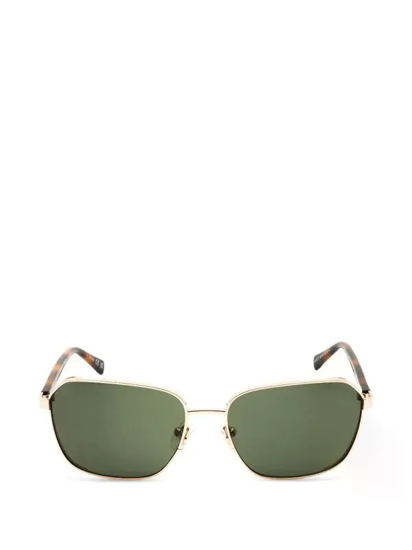 Guess Rectangle Frame Sunglasses - Gold