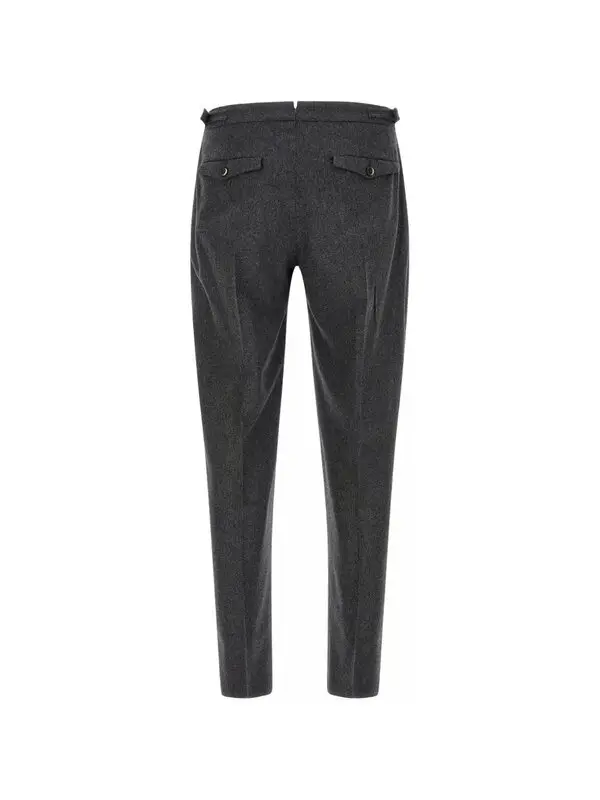 PT TORINO Union Pleated Tailored Trousers