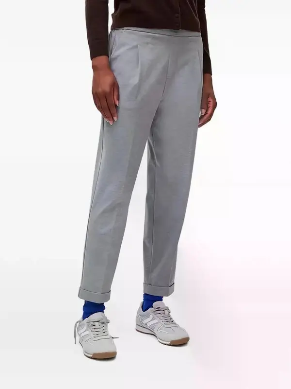 BENETTON Pleated Cropped Trousers
