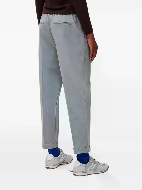 BENETTON Pleated Cropped Trousers