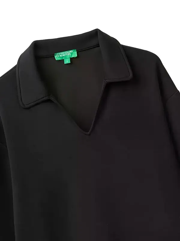 BENETTON V-neck Polo Shirt