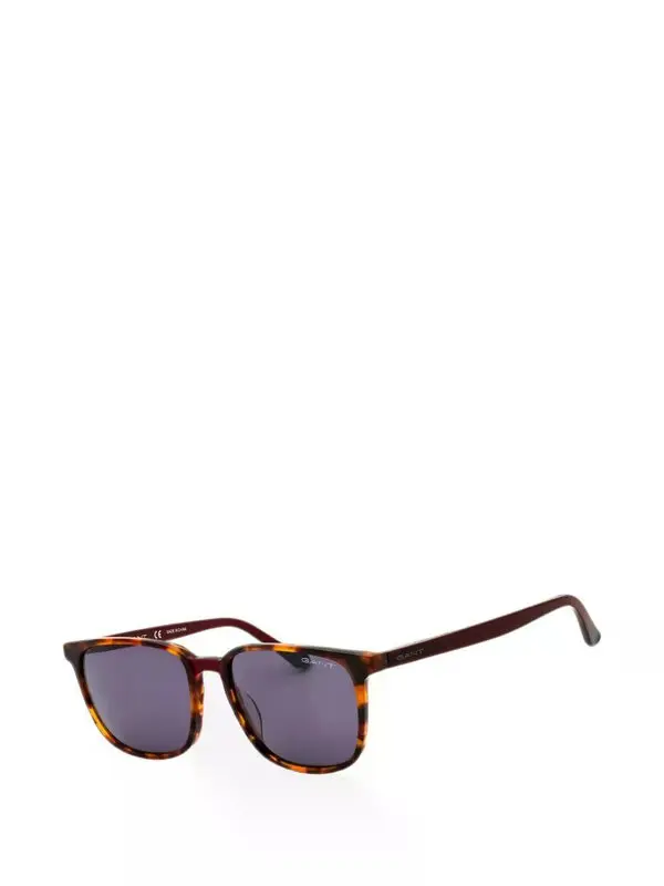 Gant Tortoiseshell-effect Rectangle Frame Sunglasses