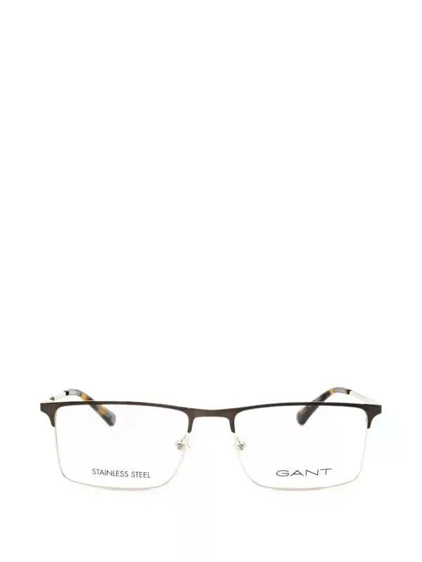 Gant Rectangle Eyeglasses - Brown