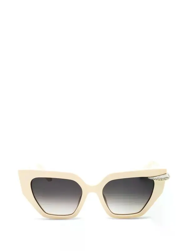Roberto Cavalli Embellished Cat-eye Sunglasses - Neutrals