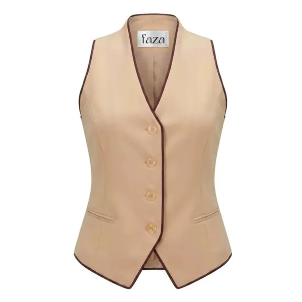 FAZA ATELIER The Desert Rose Waistcoat