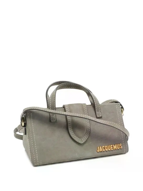 Jacquemus Le Porte Lunettes Suede Shoulder Bag