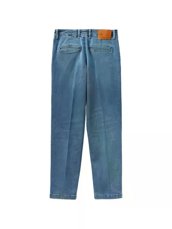 BENETTON Pressed-crease Jeans