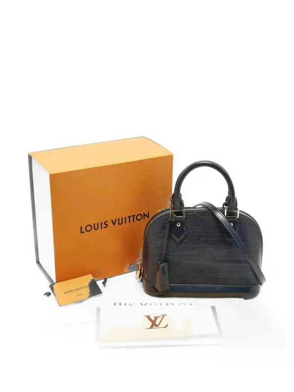 LOUIS VUITTON 2017 Alma Bb Epi Leather Cross Body Bag