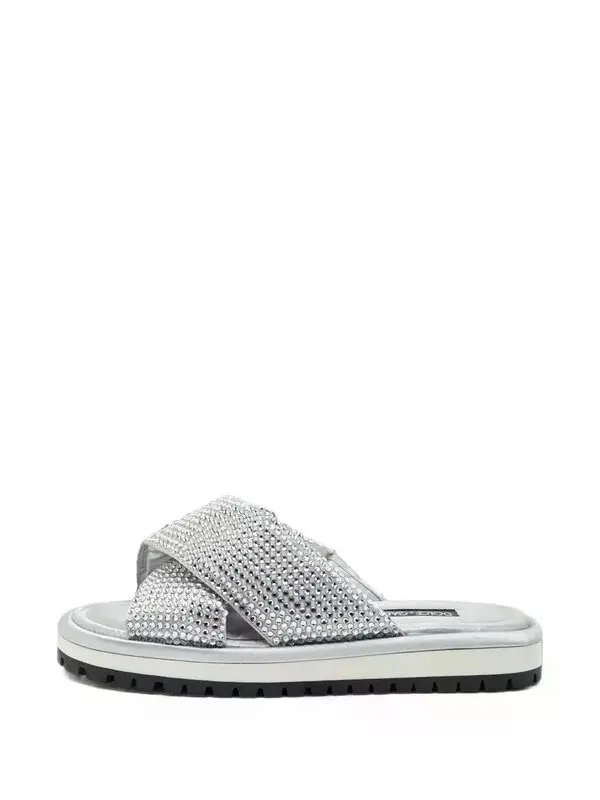 Dolce & Gabbana Crystal-embellished Platform Sandals