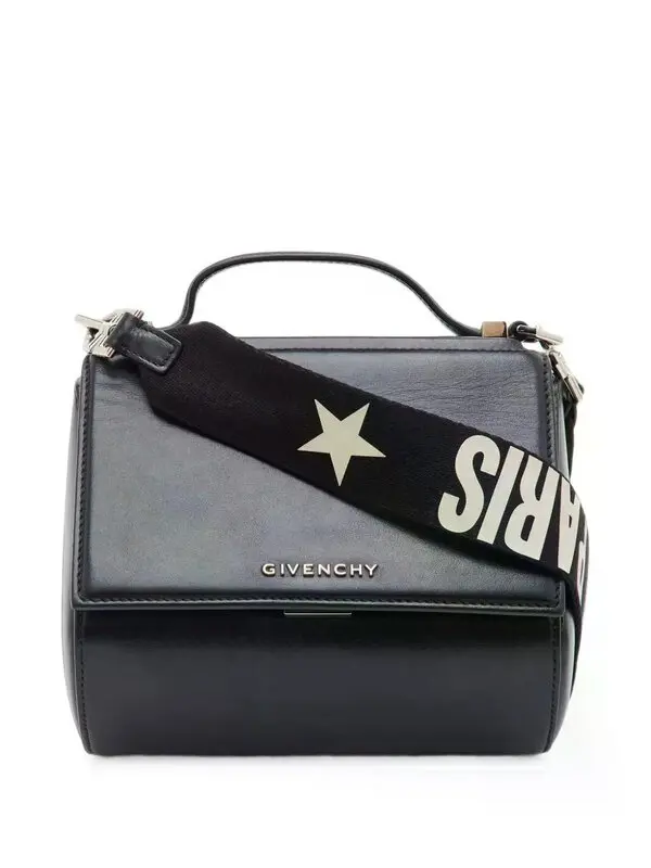 Givenchy Mini Pandora Box Cross Body Bag - Black